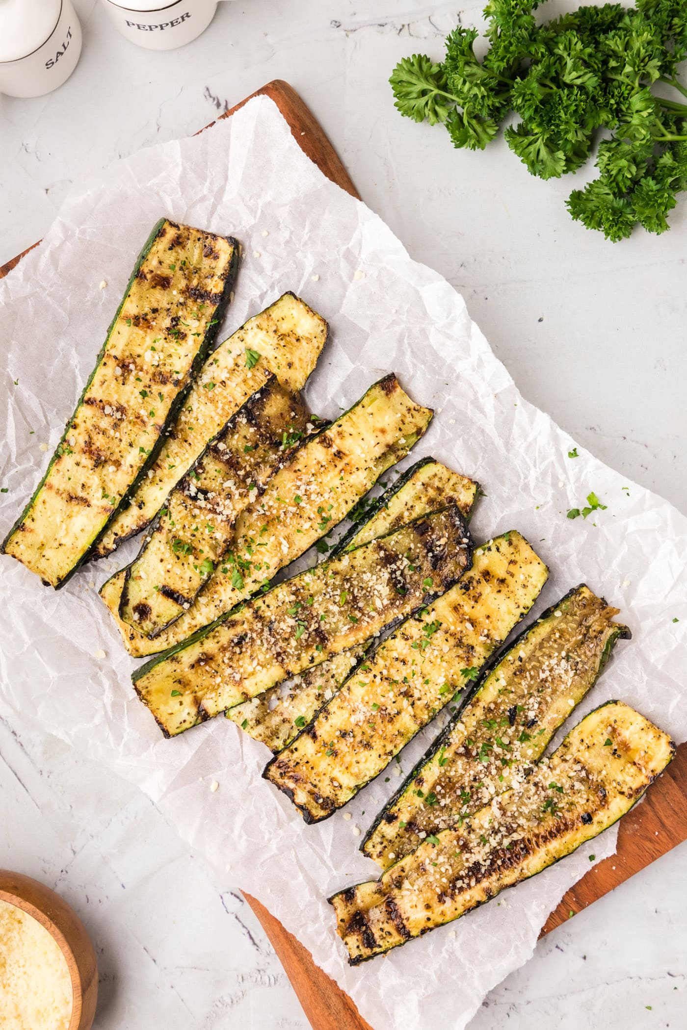 Grilled Zucchini - Amanda's Cookin' - On the Grill