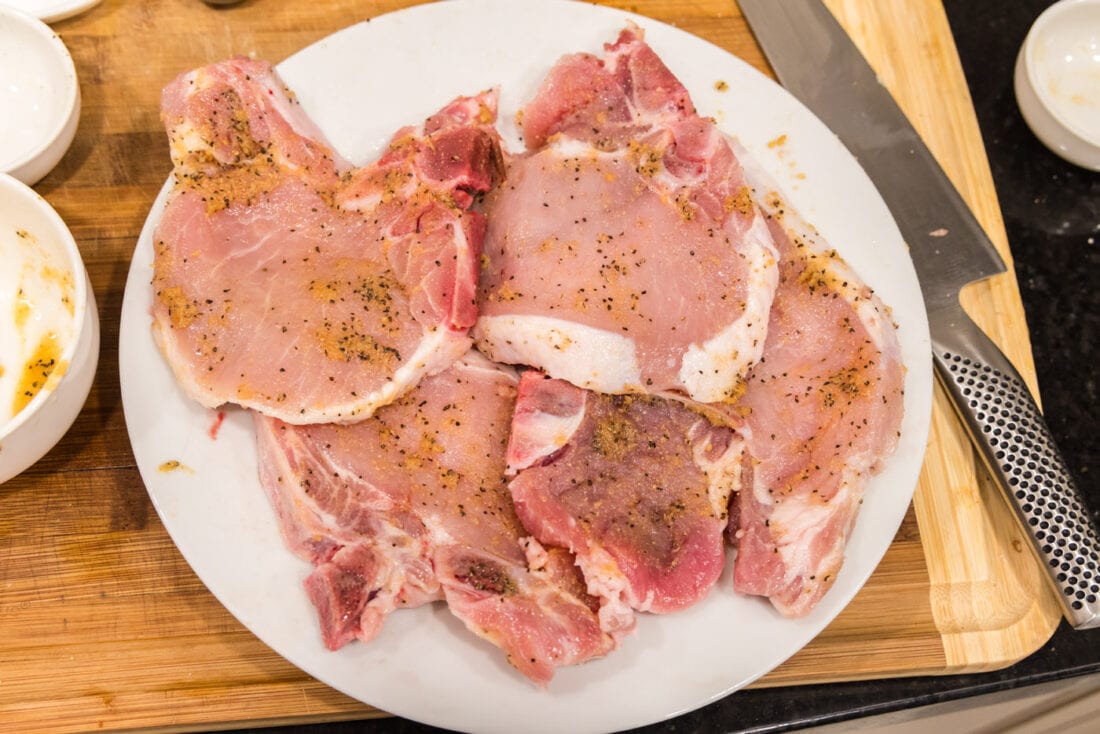 Garlic Butter Pork Chops - Amanda's Cookin'