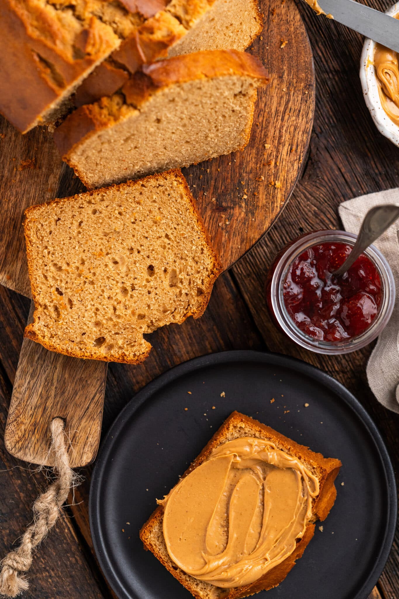 Peanut Butter Bread - Amanda's Cookin' - Quick Breads & Muffins