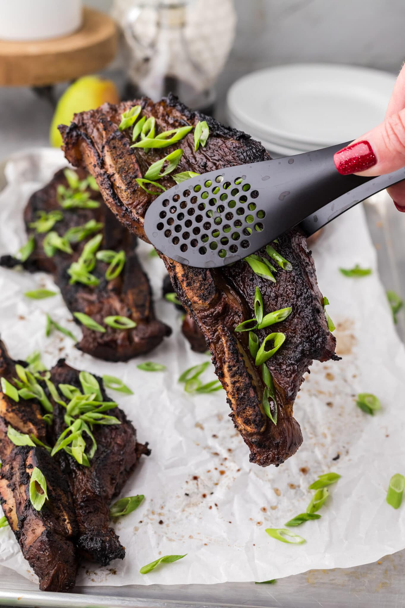 Korean Short Ribs - Amanda's Cookin' - Beef