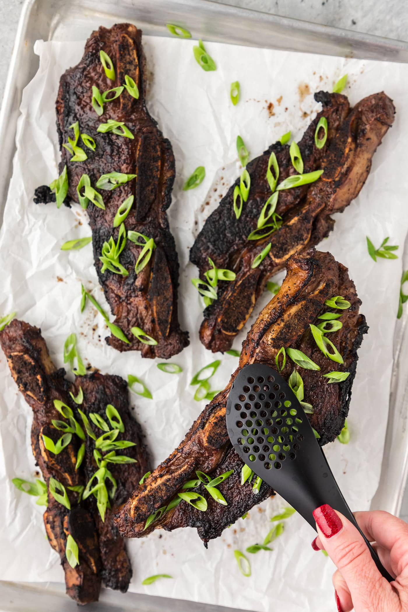 Korean Short Ribs - Amanda's Cookin' - Beef