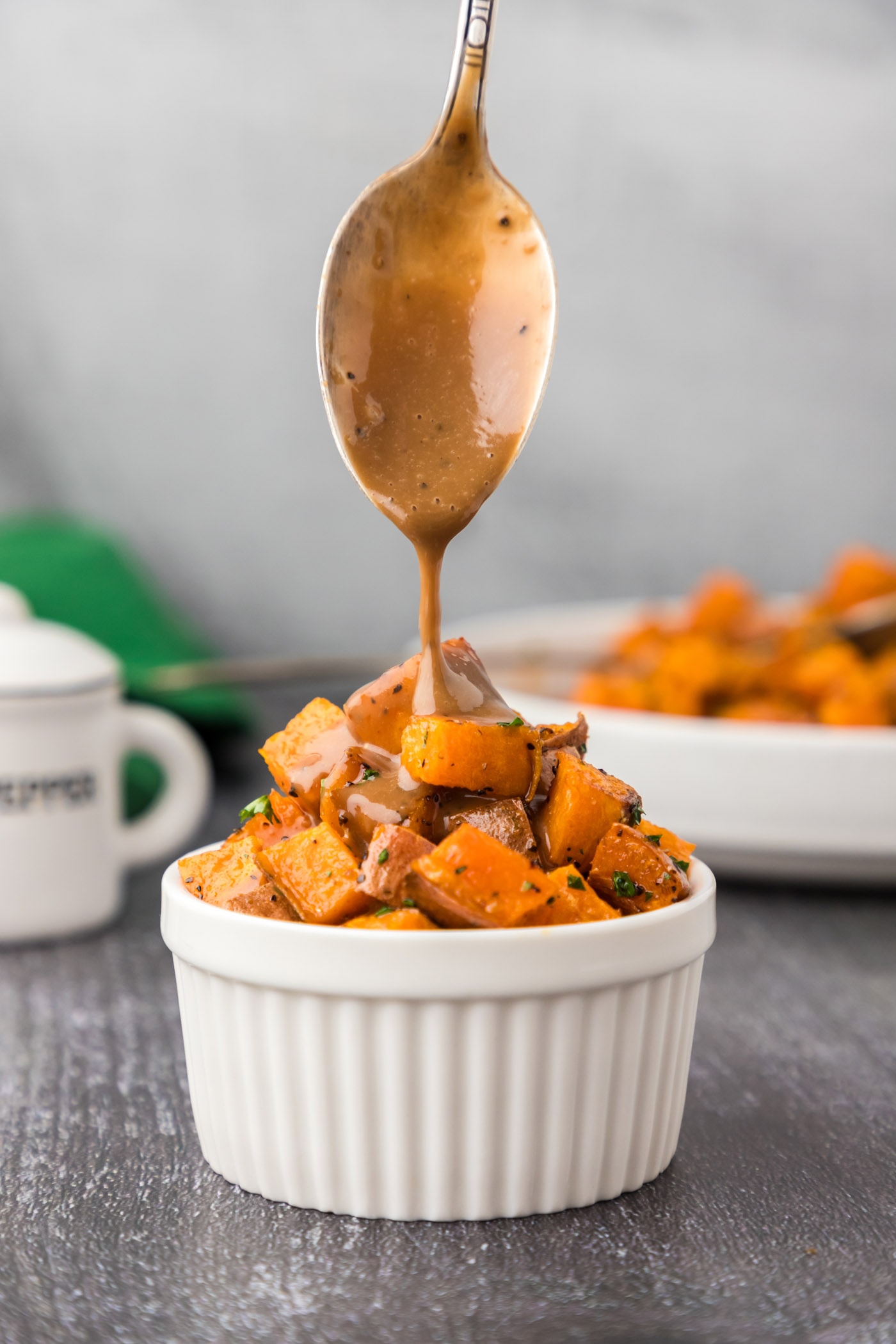Roasted Sweet Potatoes - Amanda's Cookin' - Vegetables