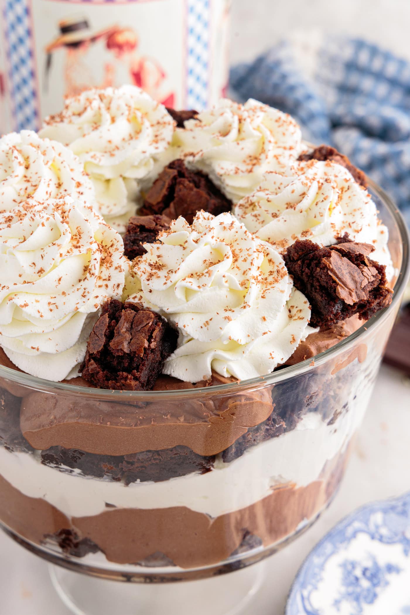 Brownie Trifle - Amanda's Cookin' - Trifles & Parfaits