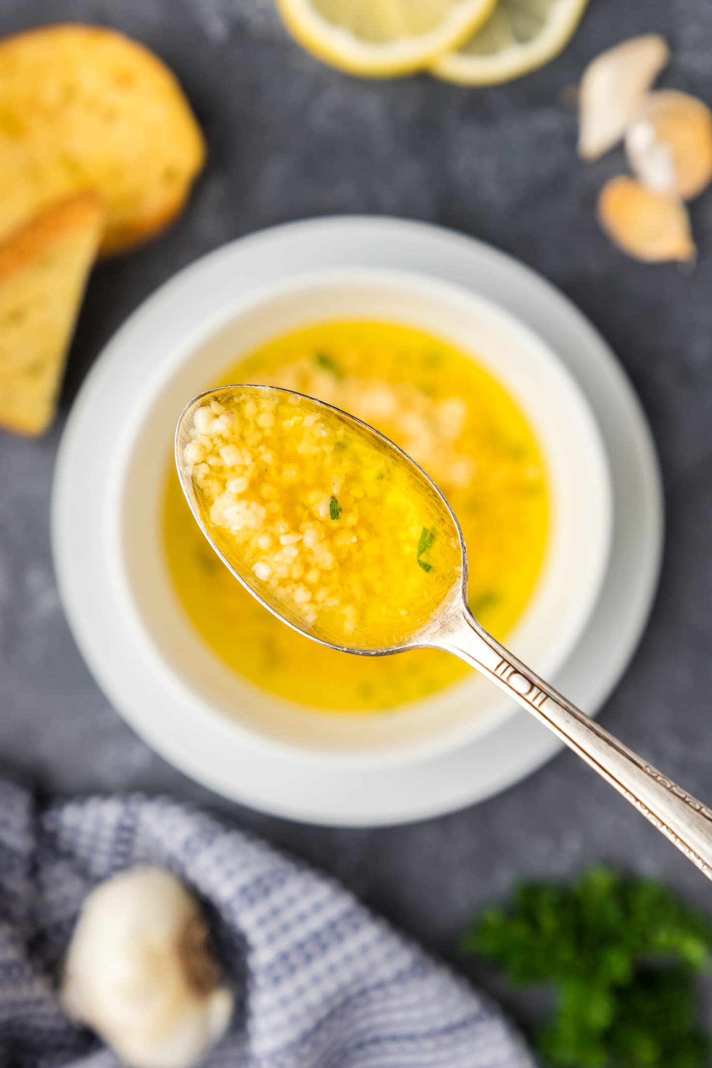 Garlic Butter Sauce - Amanda's Cookin' - Condiments