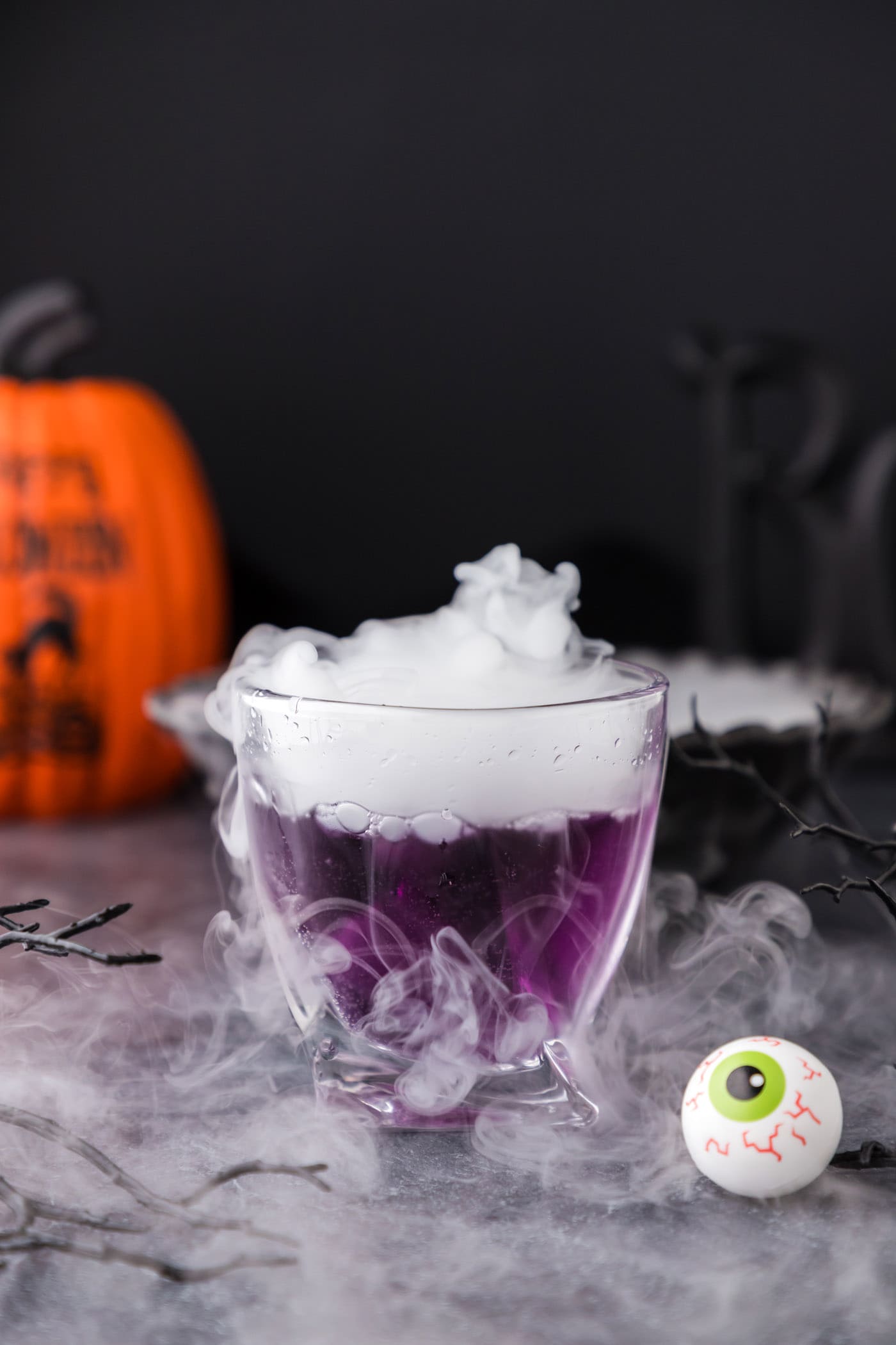 Purple People Eater Cocktail - Amanda's Cookin' - Halloween