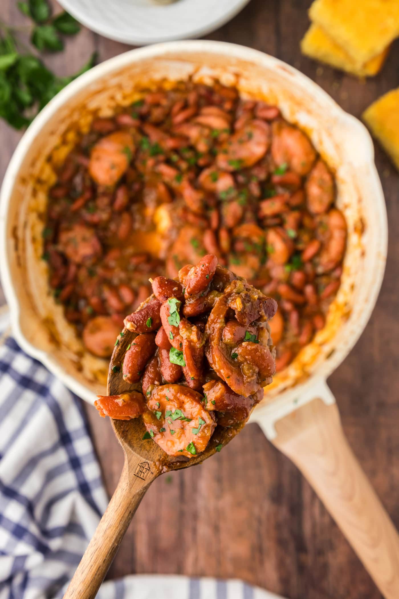 Cajun Red Beans and Rice - Amanda's Cookin' - Vegetables