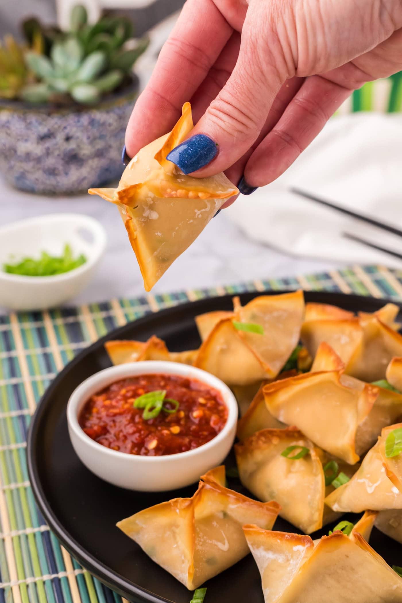 Crab Rangoon - Amanda's Cookin' - Apps & Finger Foods