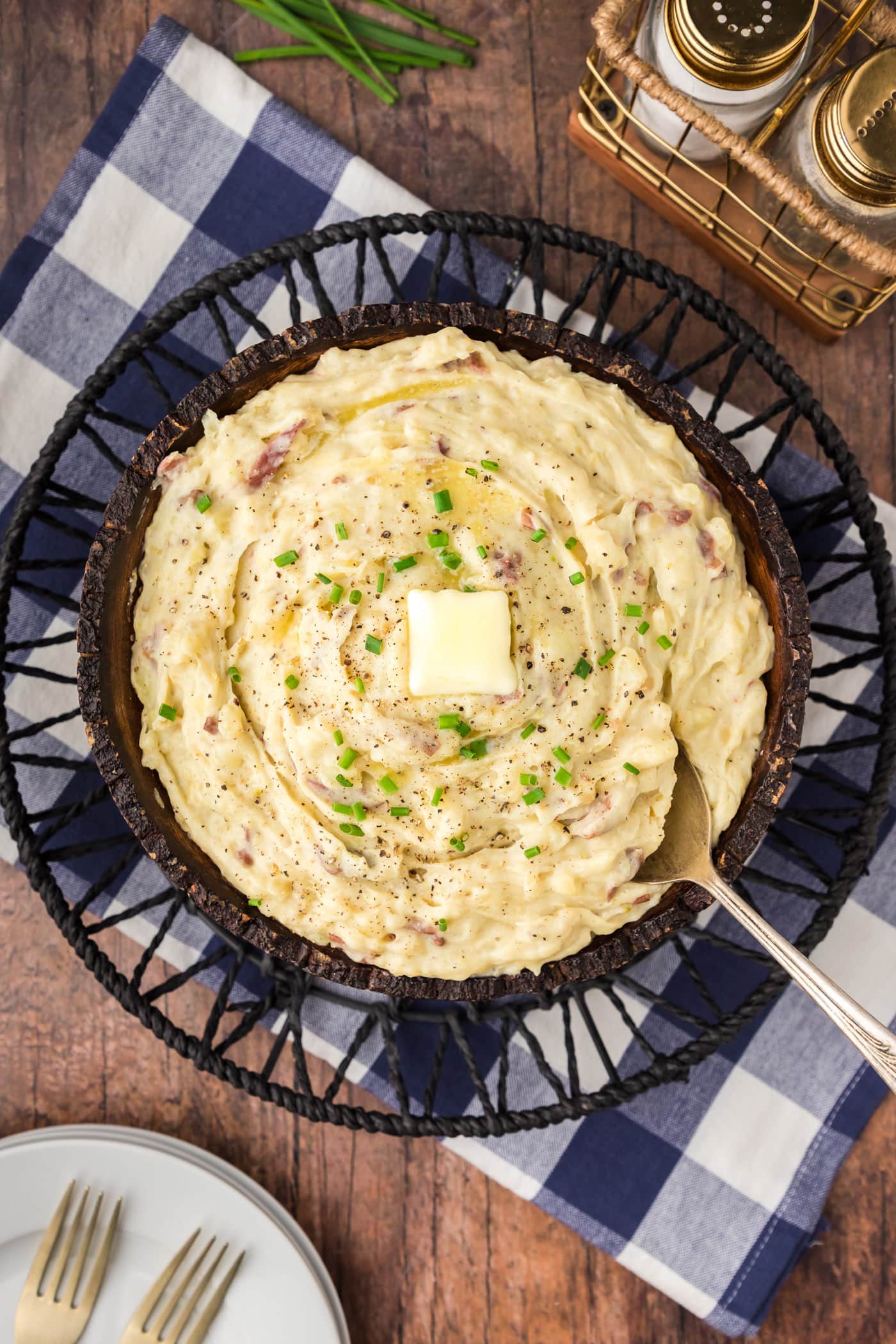 Garlic Mashed Potatoes - Amanda's Cookin' - Vegetables