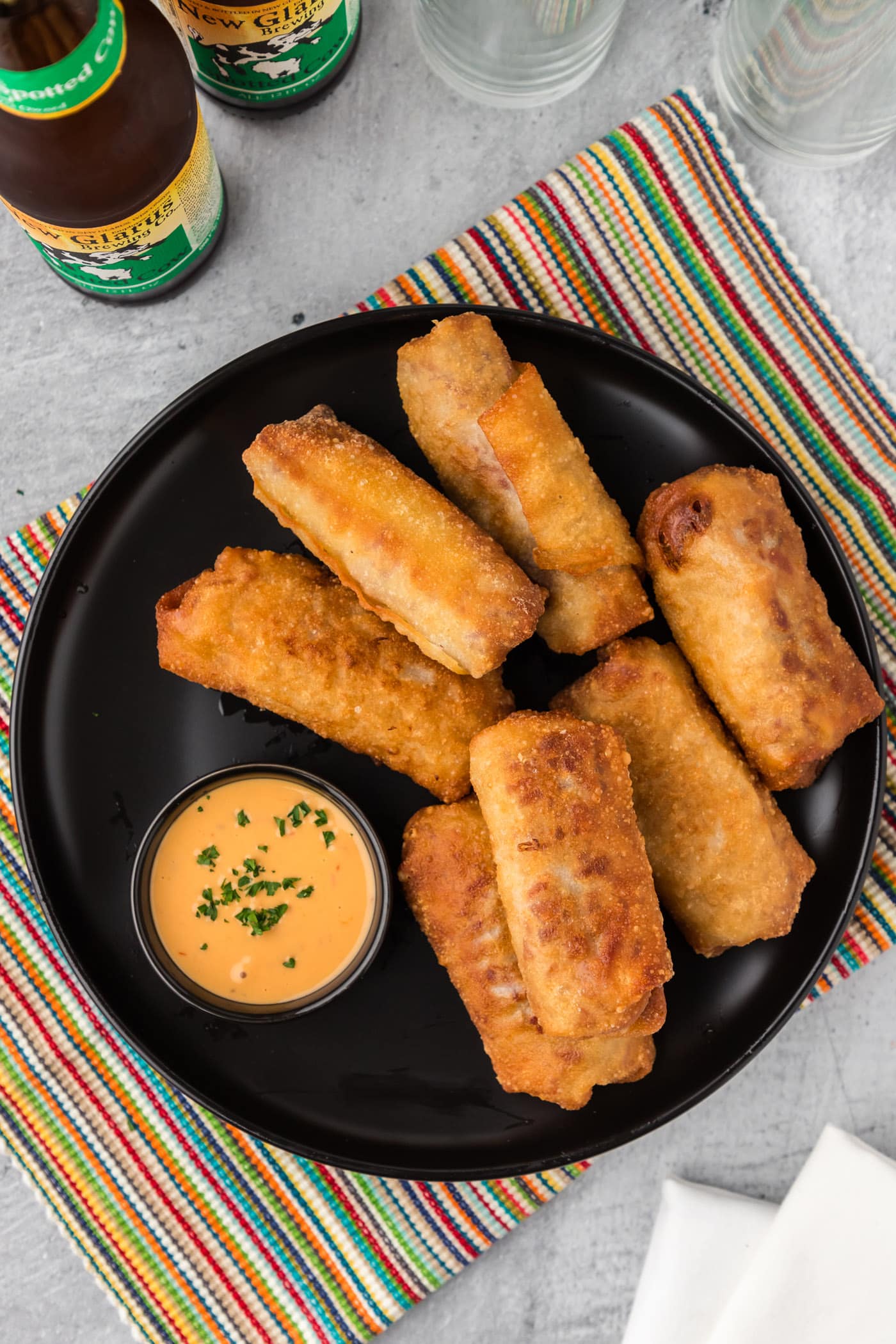 Reuben Egg Rolls - Amanda's Cookin' - Apps & Finger Foods