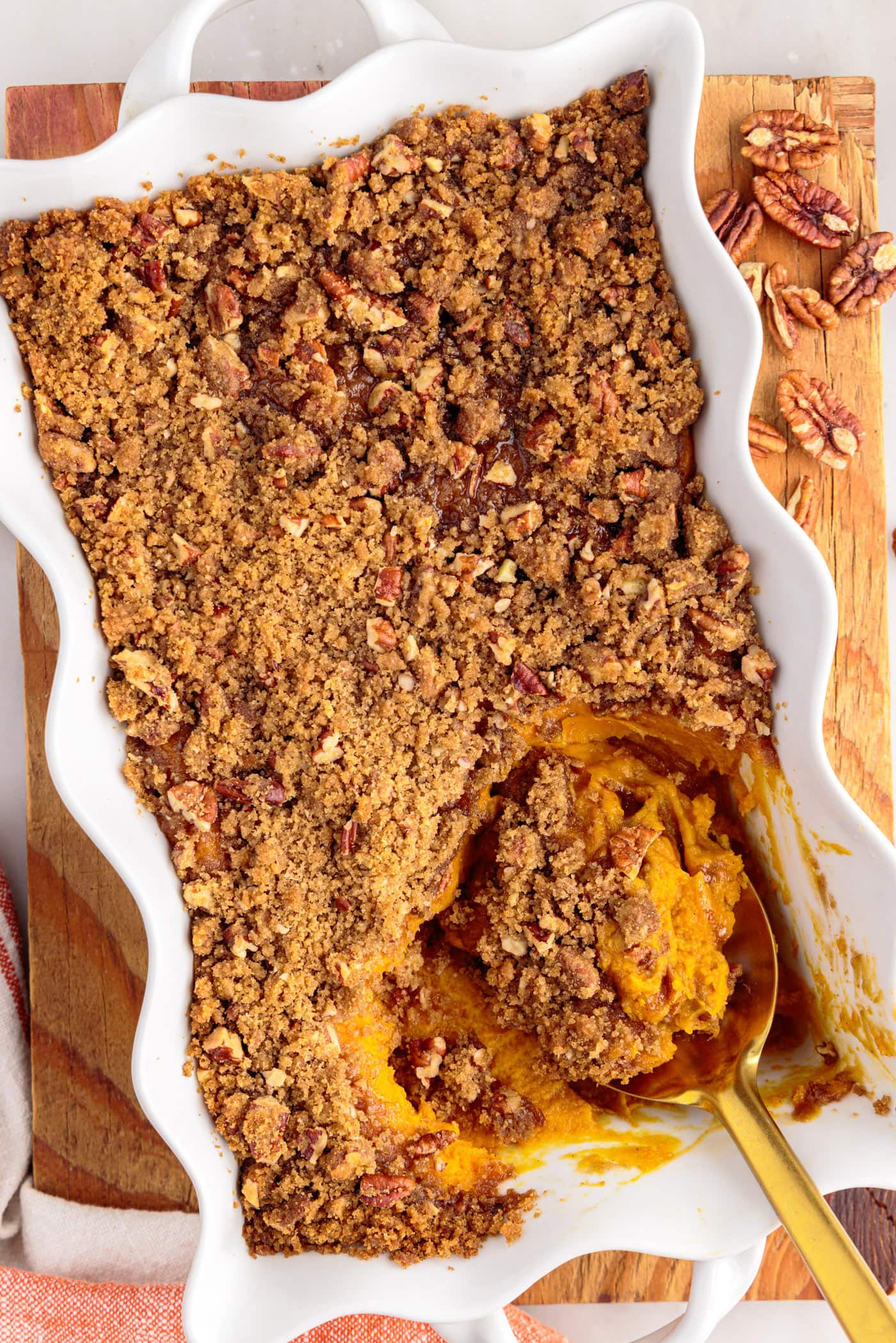 Sweet Potato Souffle - Amanda's Cookin' - Vegetables