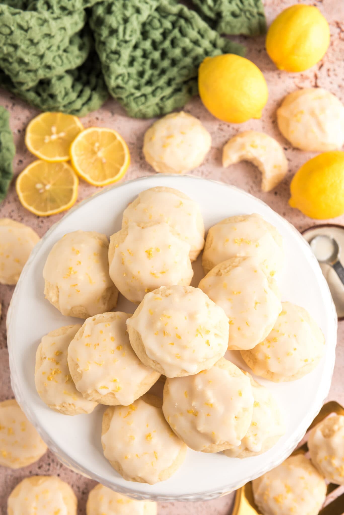 Lemon Drop Cookies - Amanda's Cookin' - Cookies, Brownies, & Bars
