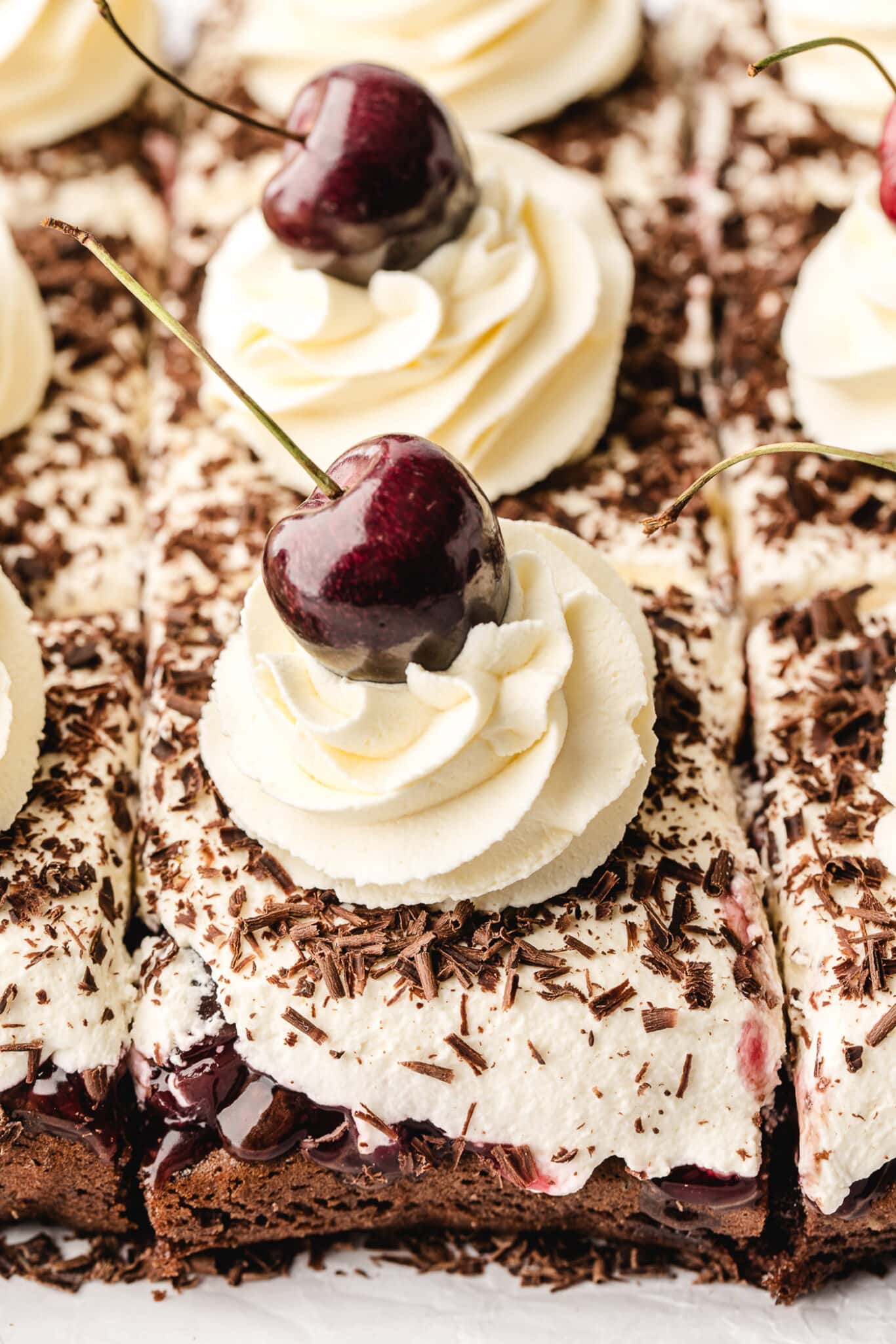 Black Forest Poke Cake - Amanda's Cookin' - Cake & Cupcakes