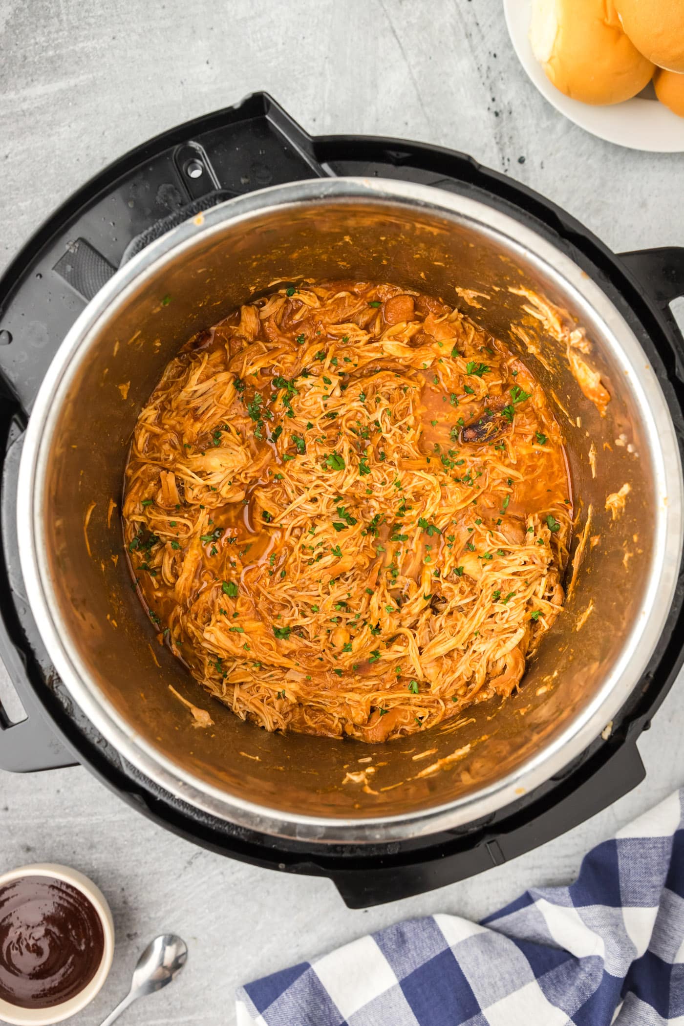 Instant Pot BBQ Chicken - Amanda's Cookin' - Instant Pot