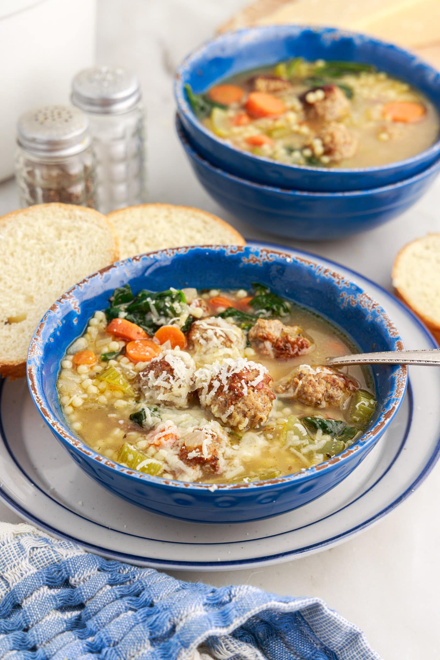 Italian Wedding Soup - Amanda's Cookin' - Pork