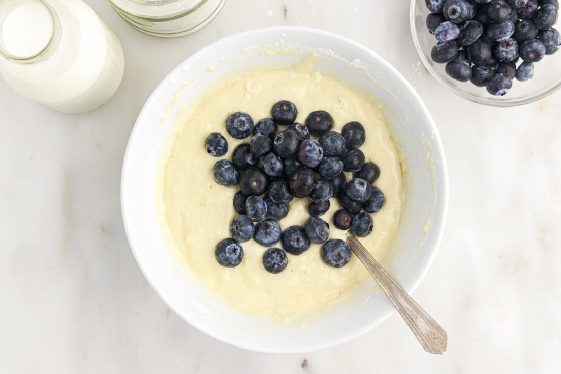 Blueberry Pancakes - Amanda's Cookin' - Pancakes, Waffles & French Toast