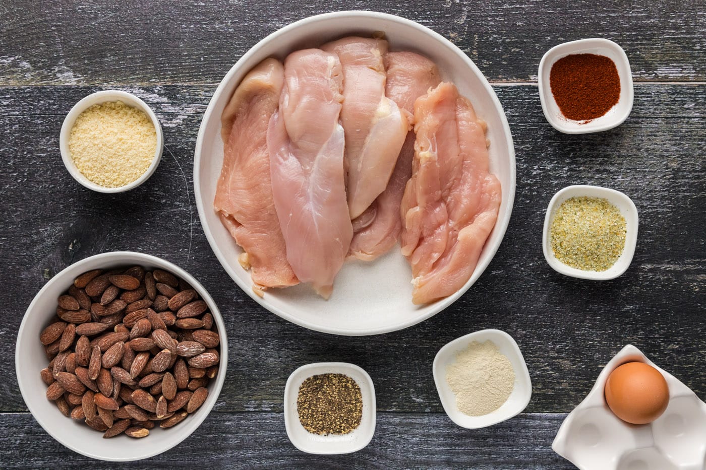 Almond Crusted Chicken - Amanda's Cookin' - Chicken & Poultry