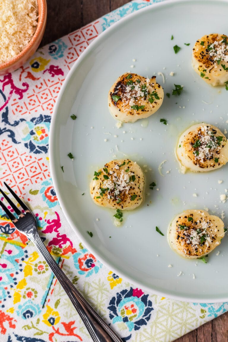 Broiled Scallops - Amanda's Cookin' - Fish & Seafood