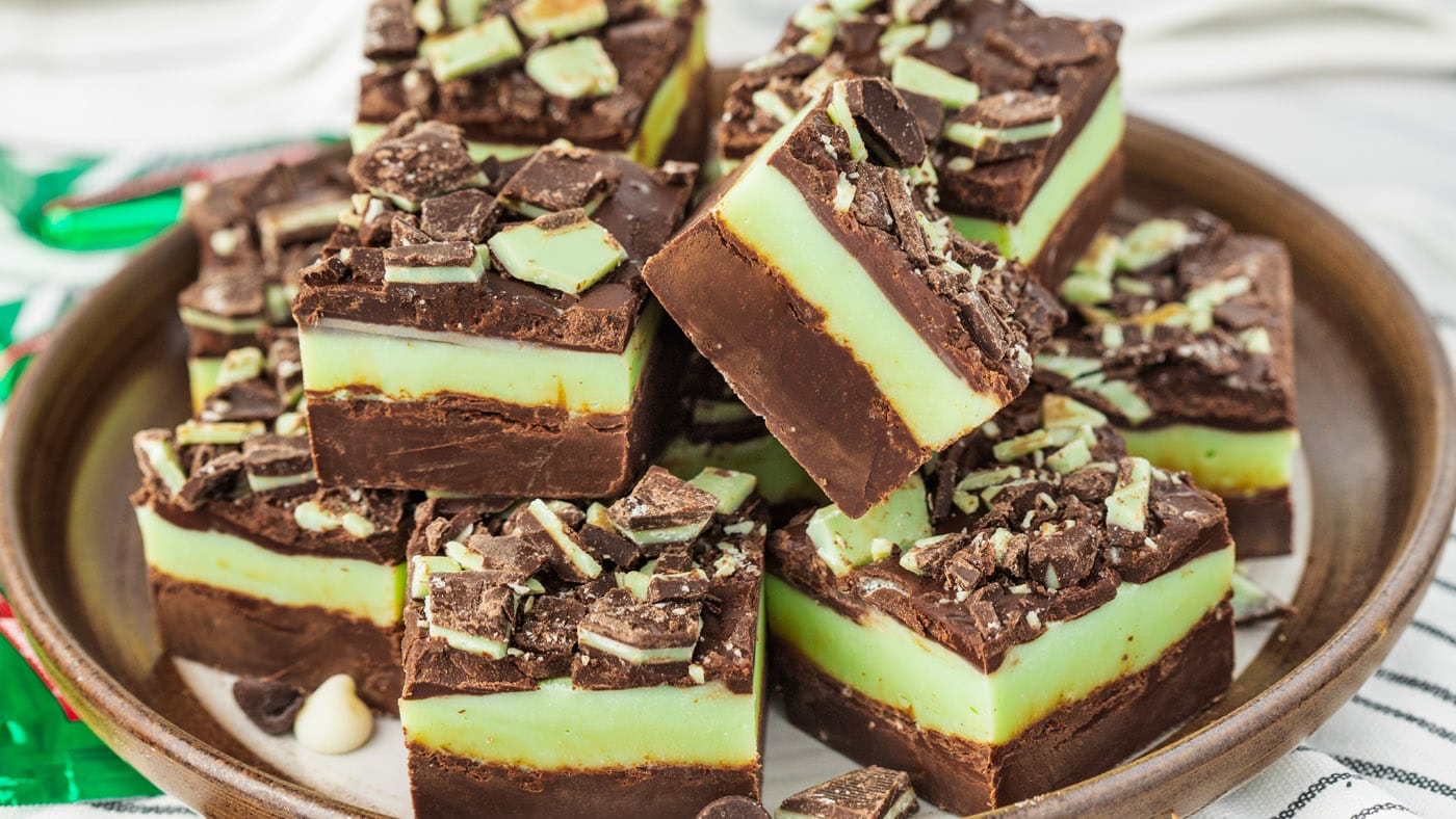 Andes Mint Fudge - Amanda's Cookin' - Candy