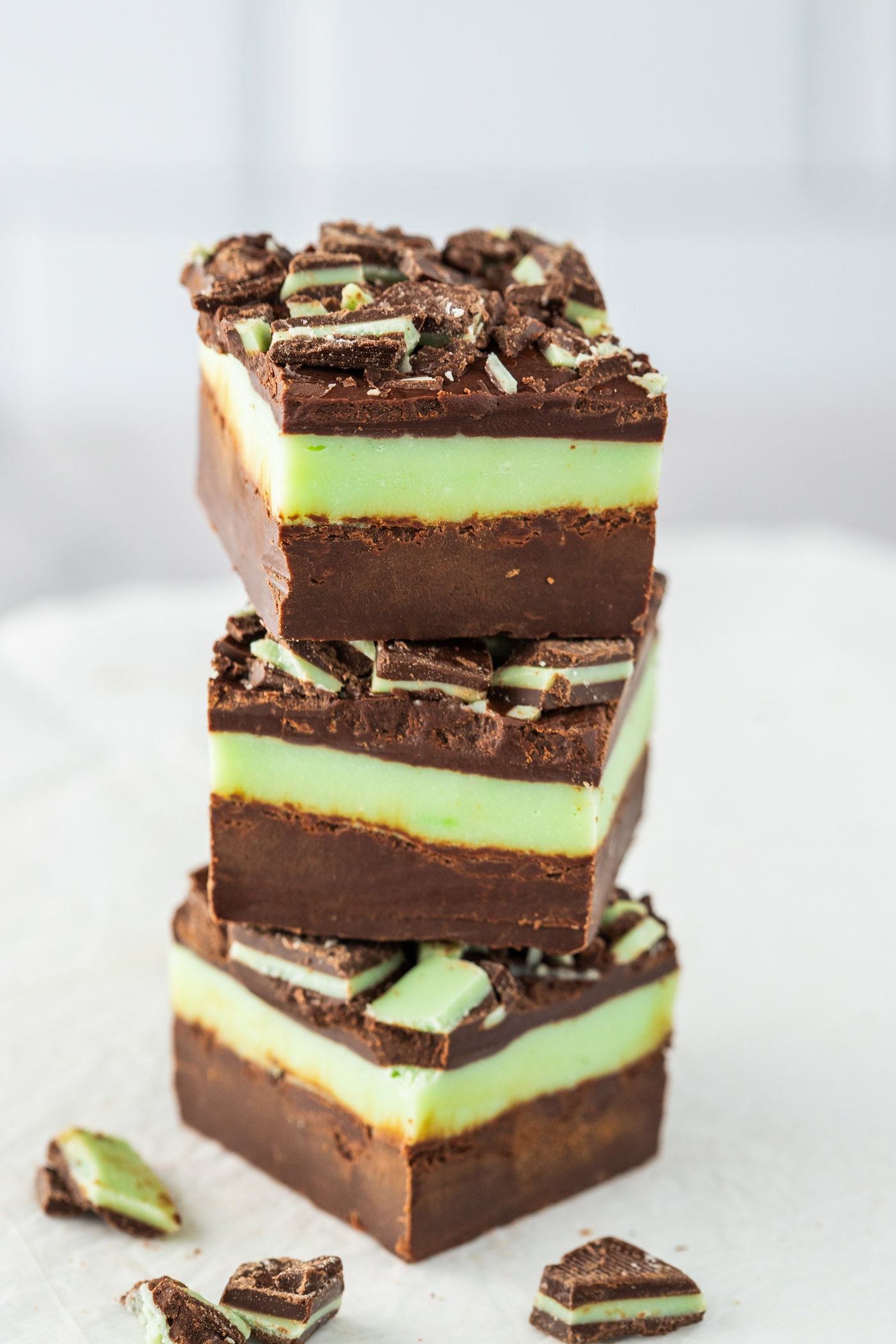 Andes Mint Fudge - Amanda's Cookin' - Candy
