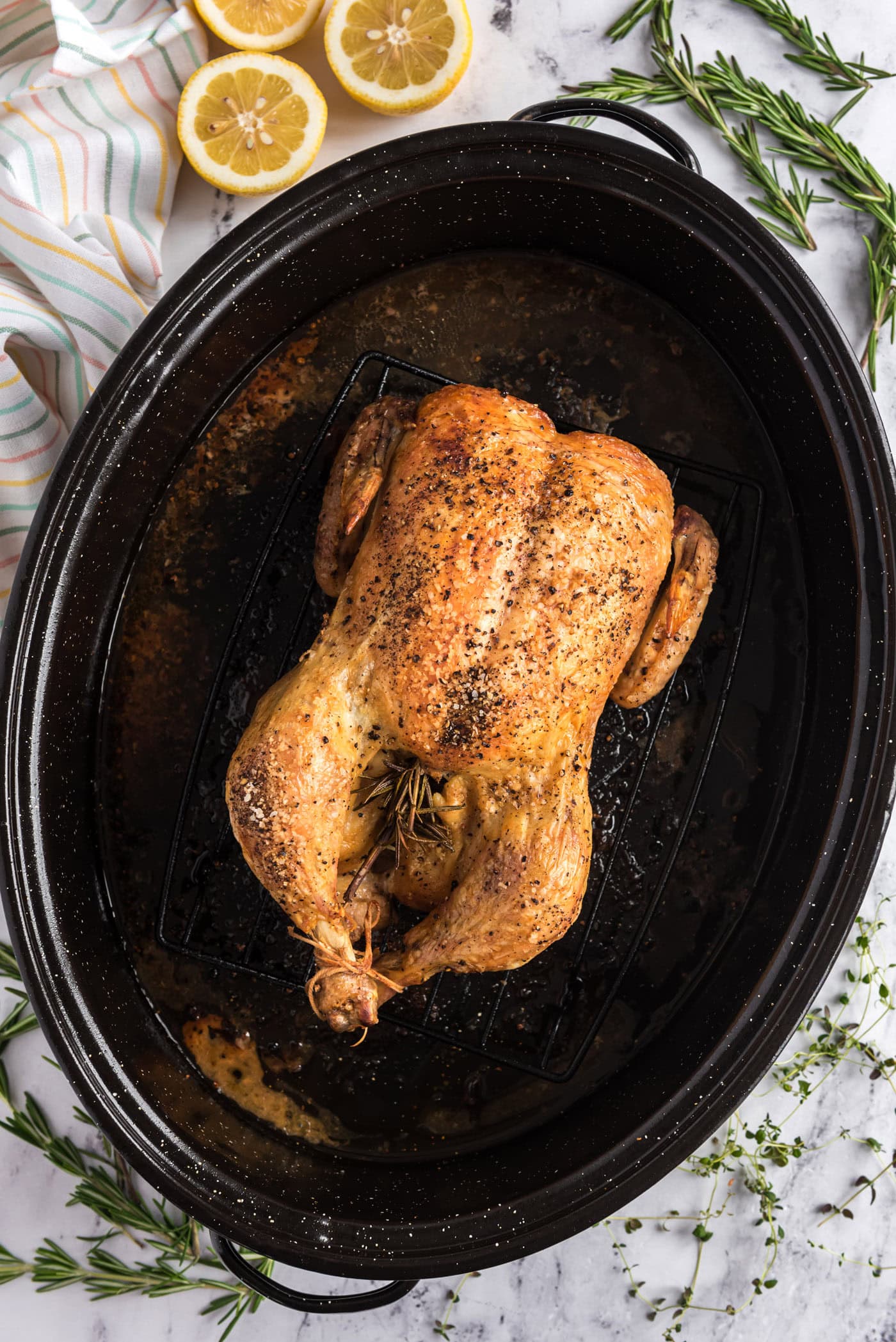 Roasted Chicken - Amanda's Cookin' - Chicken & Poultry