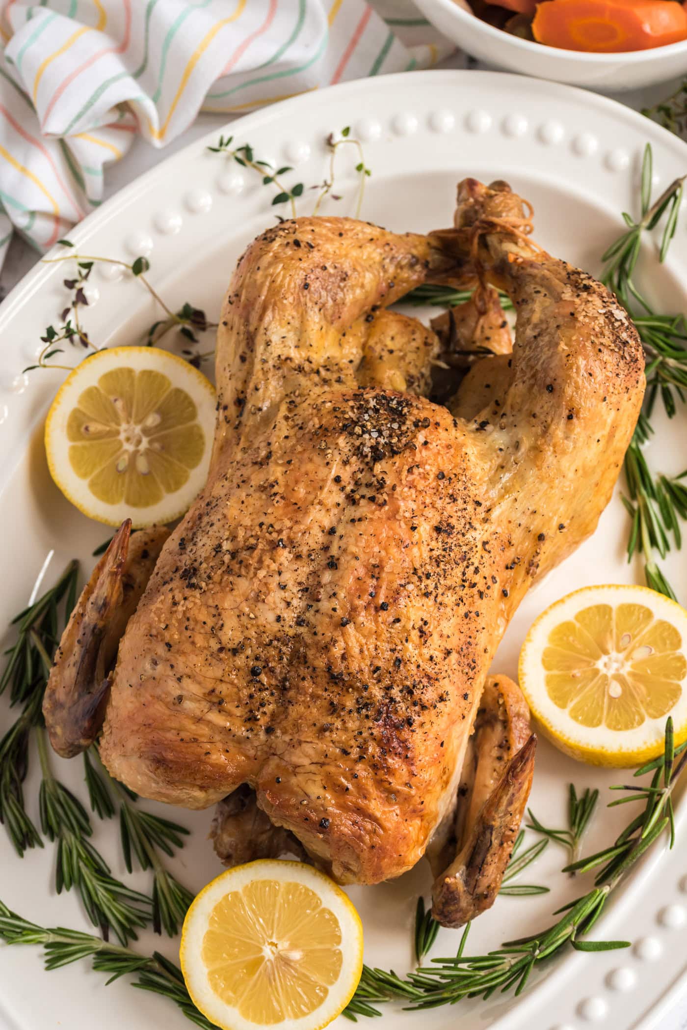 Roasted Chicken - Amanda's Cookin' - Chicken & Poultry