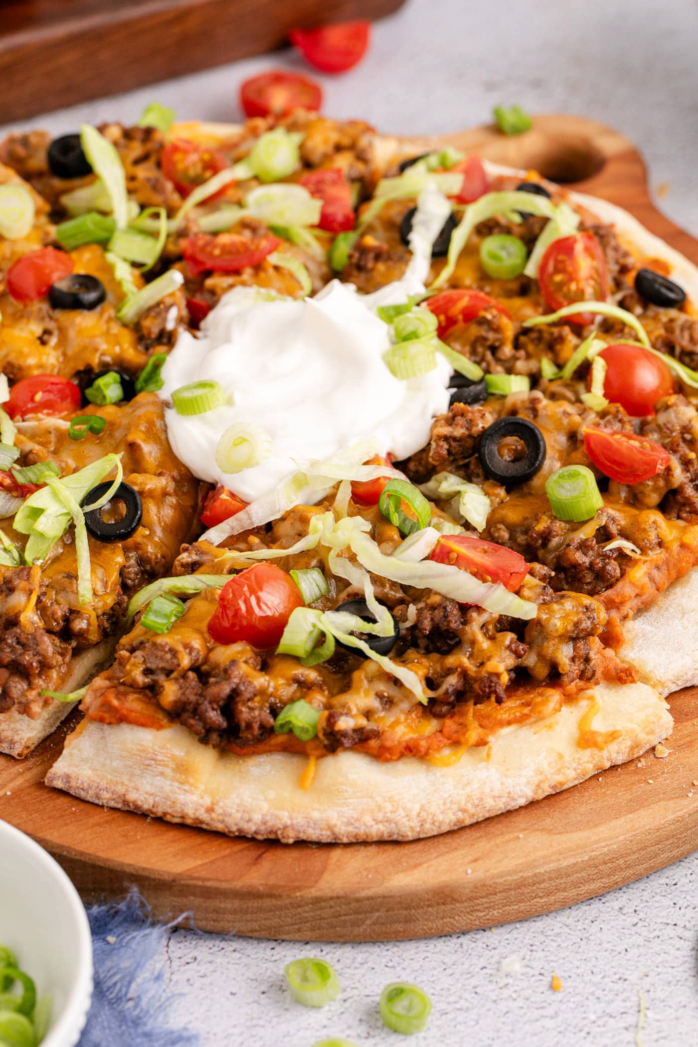 Taco Pizza - Amanda's Cookin'