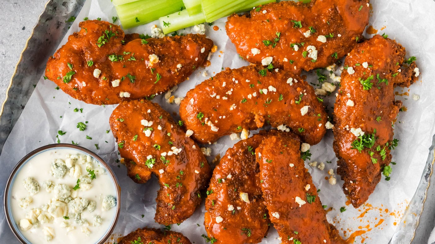 Buffalo Chicken Tenders - Amanda's Cookin' - Chicken & Poultry