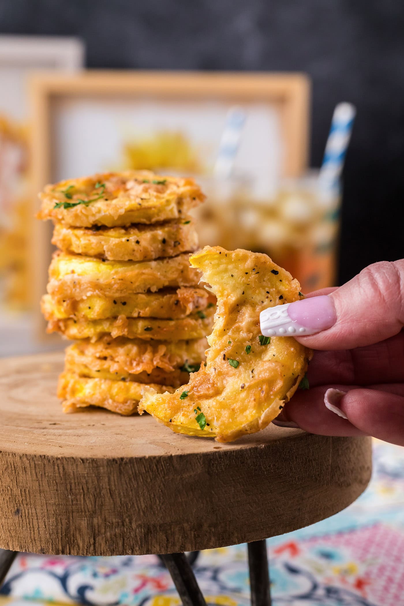 Fried Squash - Amanda's Cookin' - Apps & Finger Foods