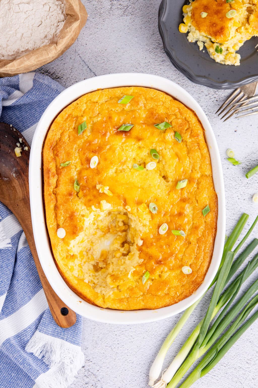 Corn Pudding - Amanda's Cookin' - Vegetables