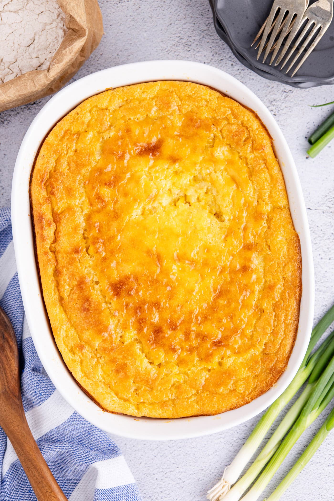 Corn Pudding - Amanda's Cookin' - Vegetables