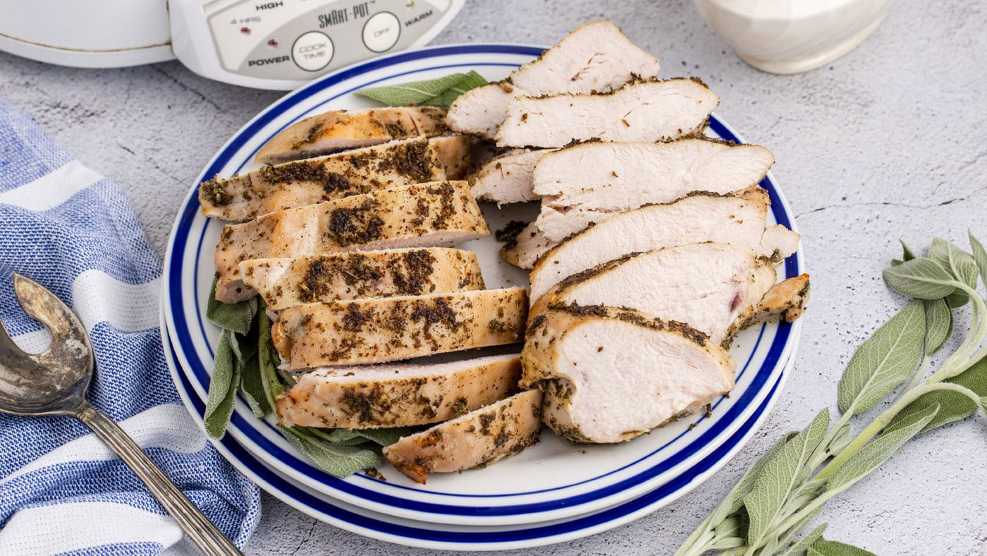 Crockpot Turkey Breast - Amanda's Cookin' - Thanksgiving