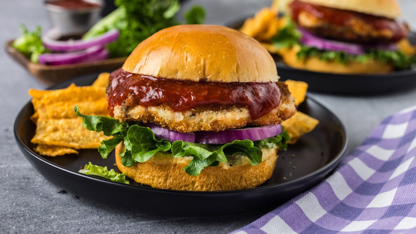 Shrimp Burger - Amanda's Cookin' - Shrimp Recipes