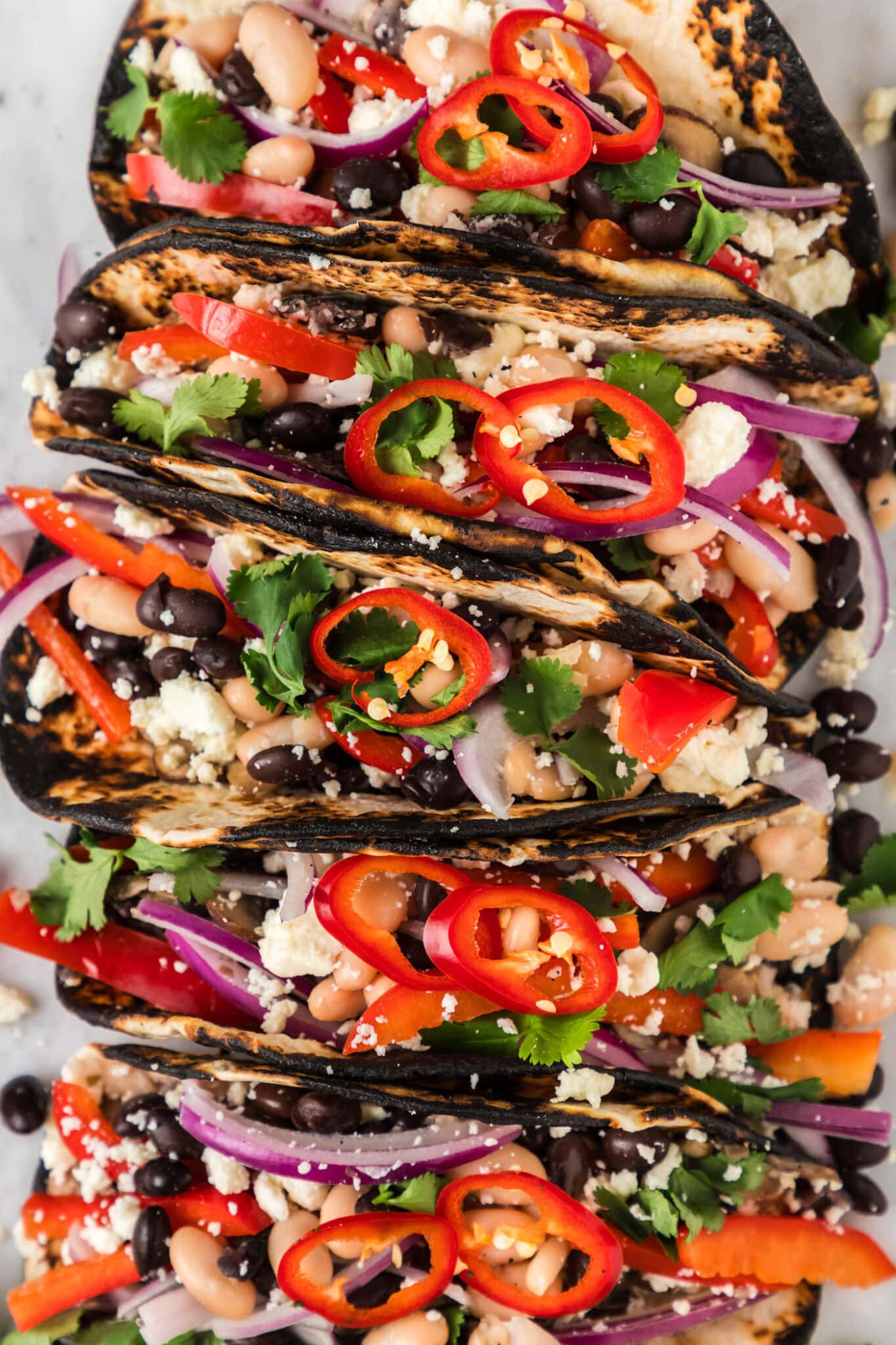 Vegetarian Tacos - Amanda's Cookin' - Meatless & Vegetarian