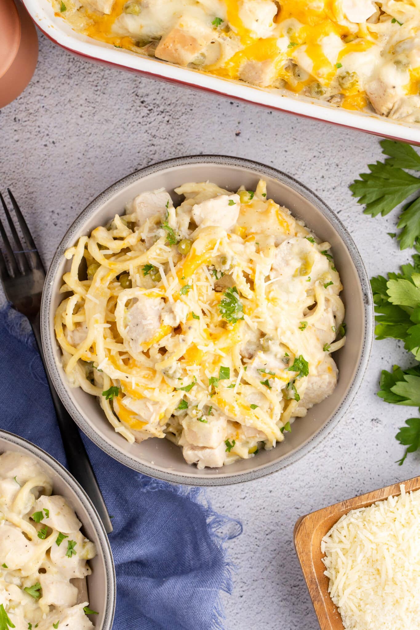 Turkey Tetrazzini - Amanda's Cookin' - Casseroles
