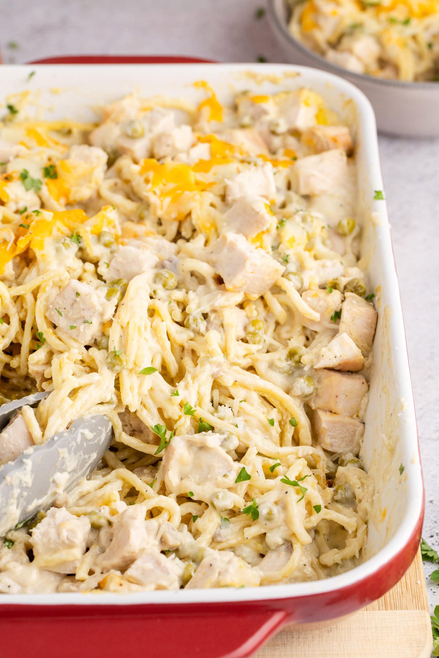 Turkey Tetrazzini - Amanda's Cookin' - Casseroles