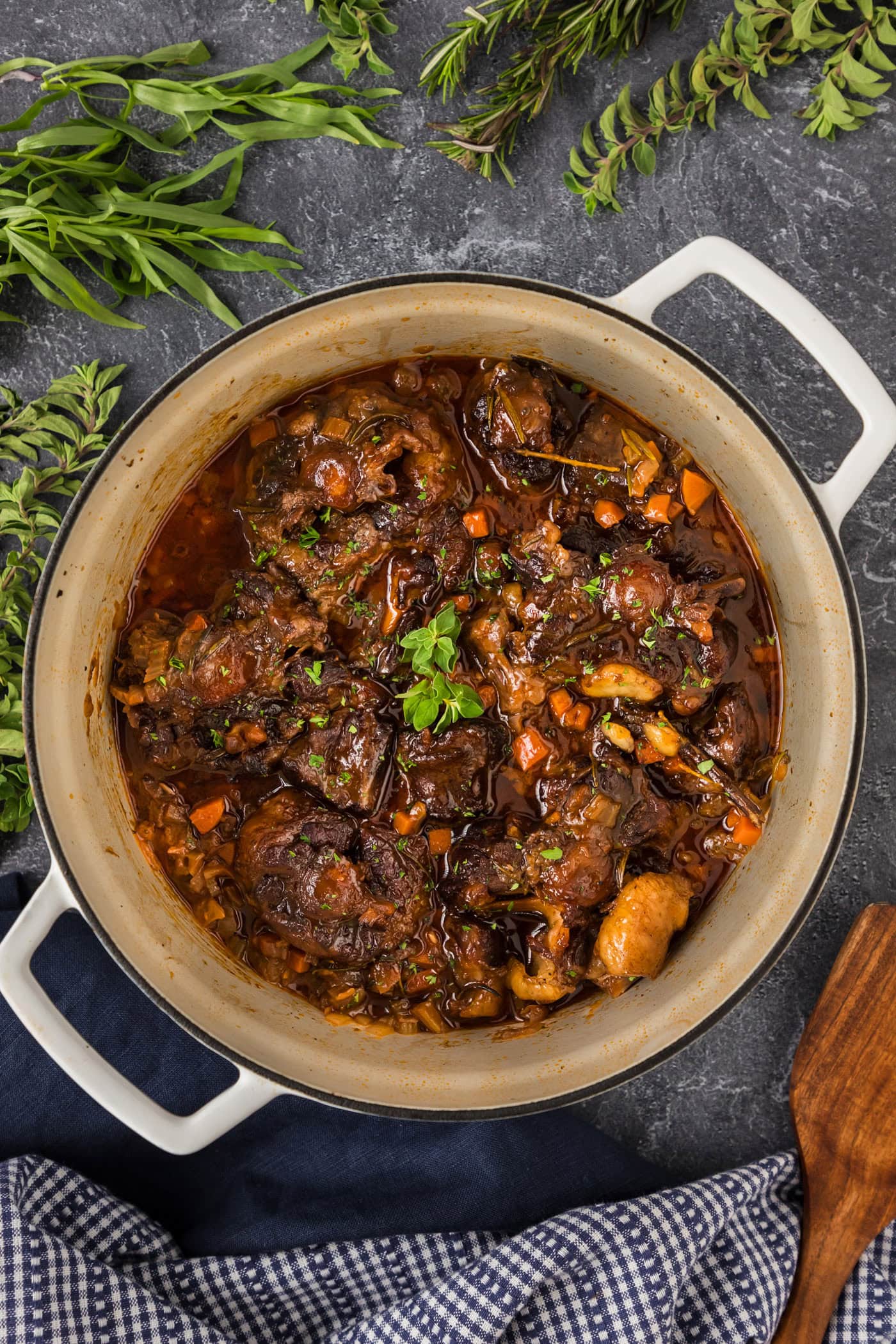 Braised Oxtail - Amanda's Cookin' - Beef