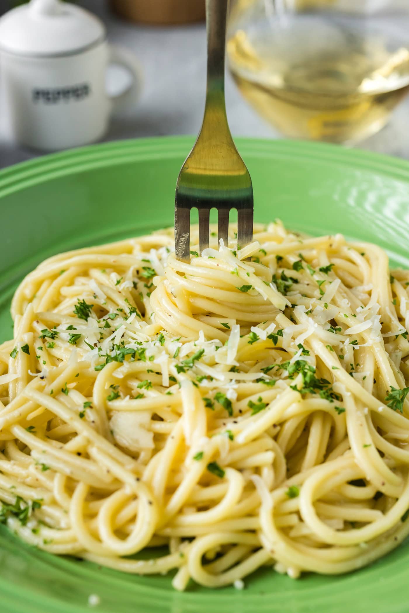 Garlic Butter Pasta - Amanda's Cookin' - Pasta