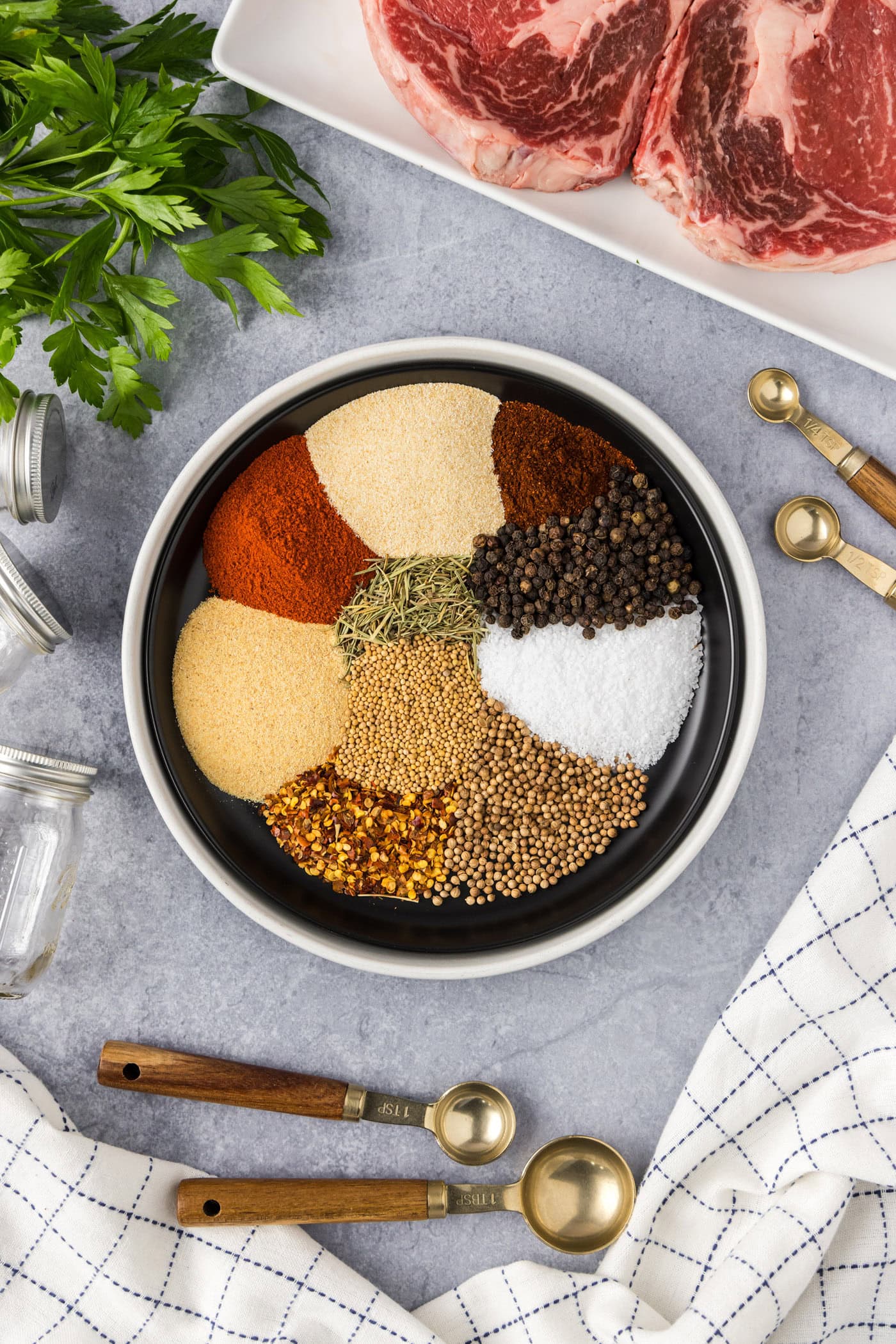 Homemade Montreal Steak Seasoning - Amanda's Cookin' - Condiments
