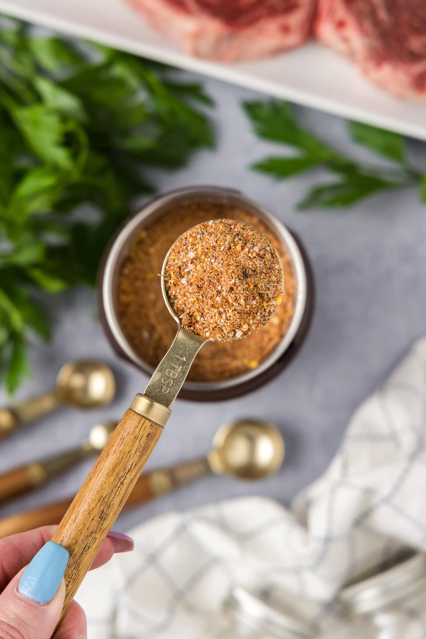 Homemade Montreal Steak Seasoning - Amanda's Cookin' - Condiments