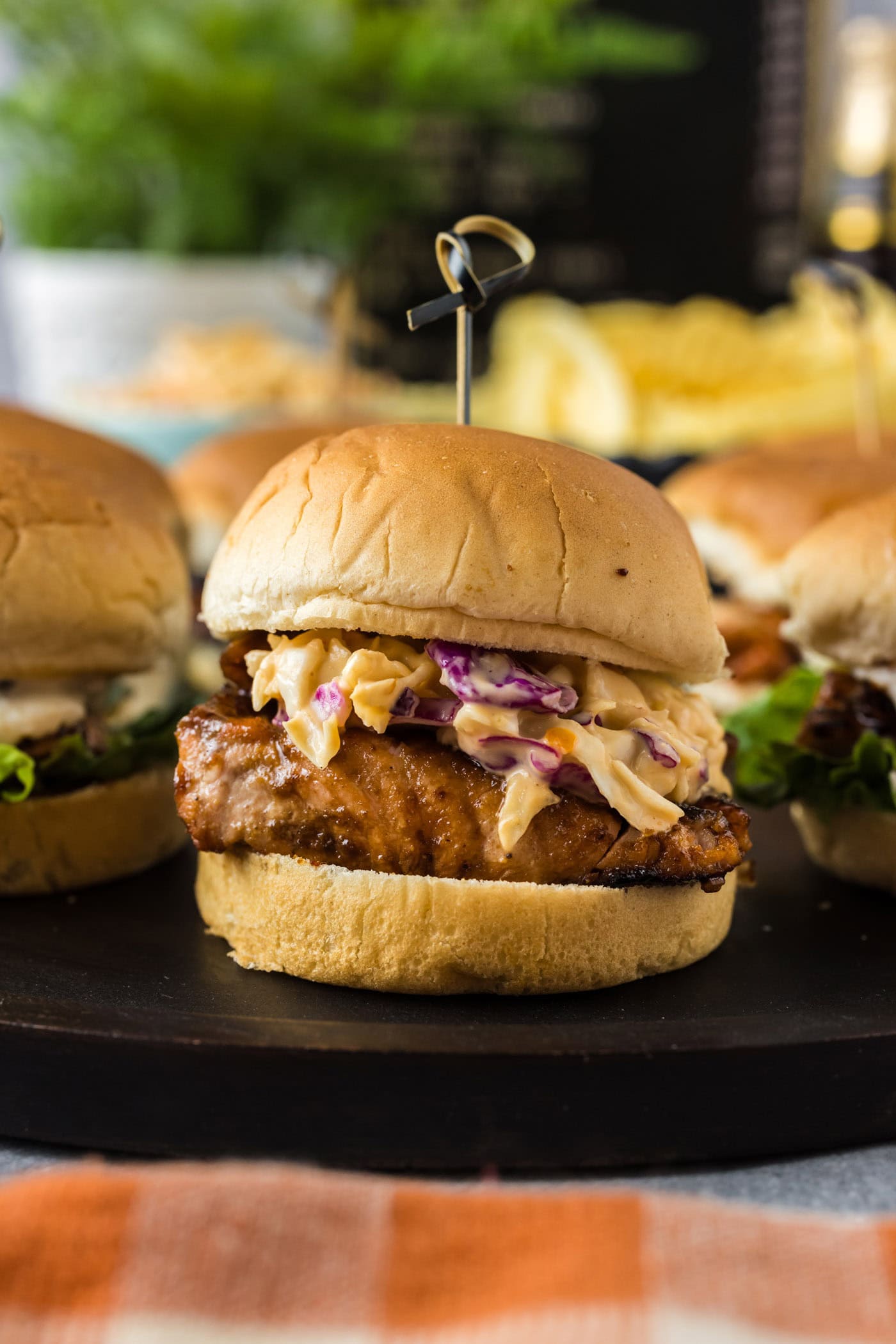 Salmon Sliders - Amanda's Cookin' - Salmon Recipes