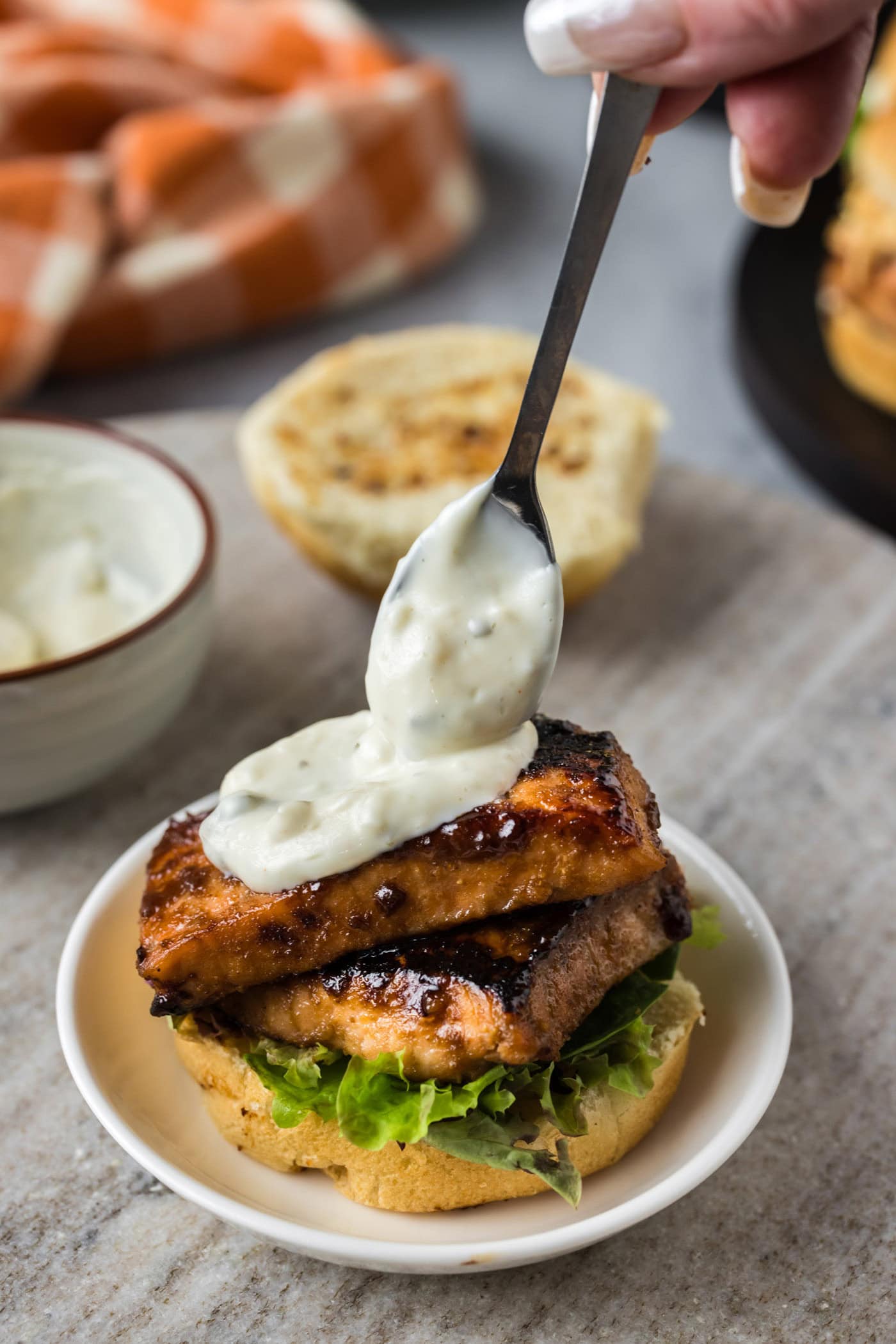 Salmon Sliders - Amanda's Cookin' - Salmon Recipes