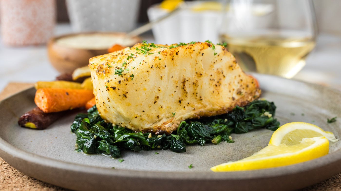 Baked Chilean Sea Bass - Amanda's Cookin' - Fish & Seafood