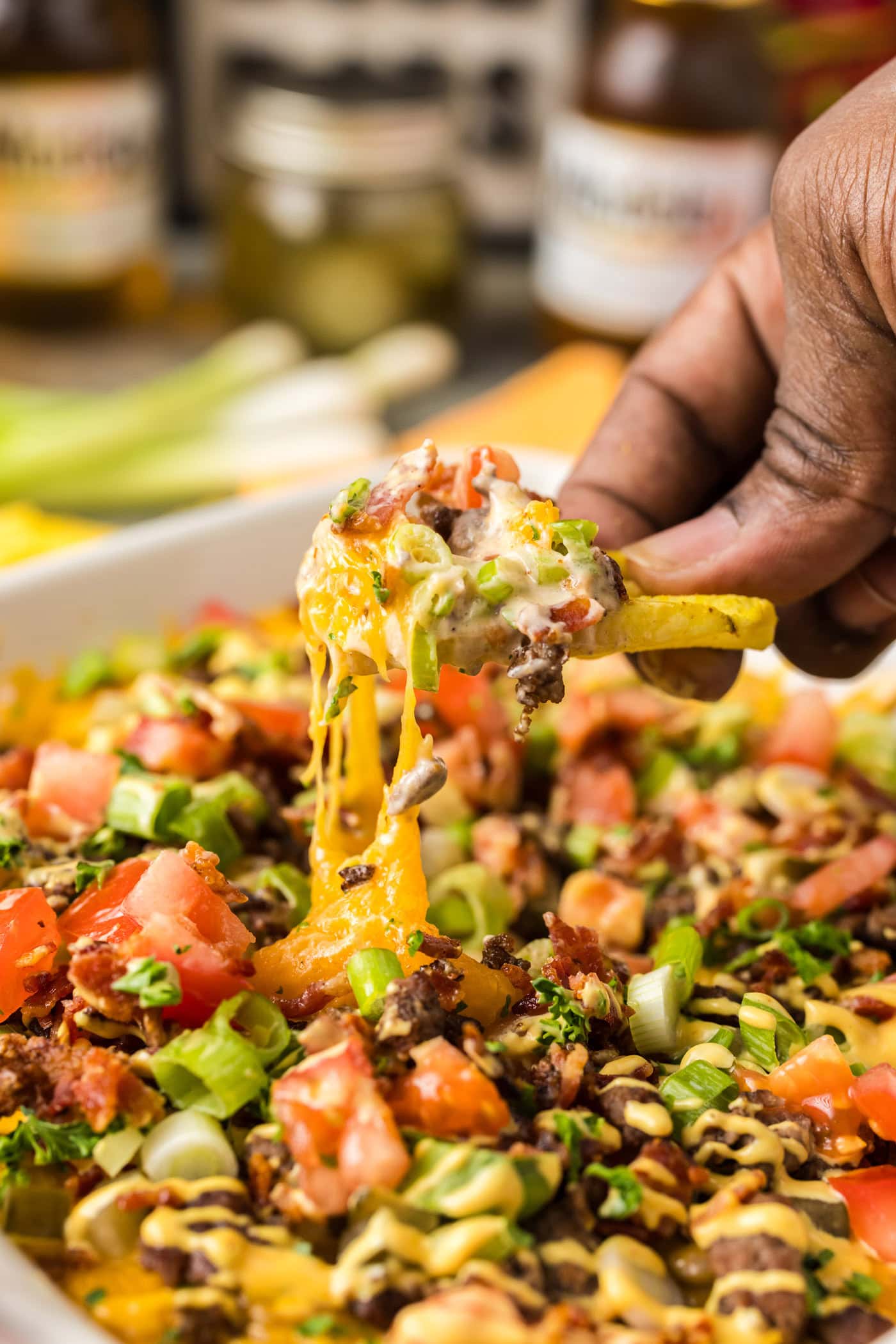 Cheeseburger Dip - Amanda's Cookin' - Dips & Spreads