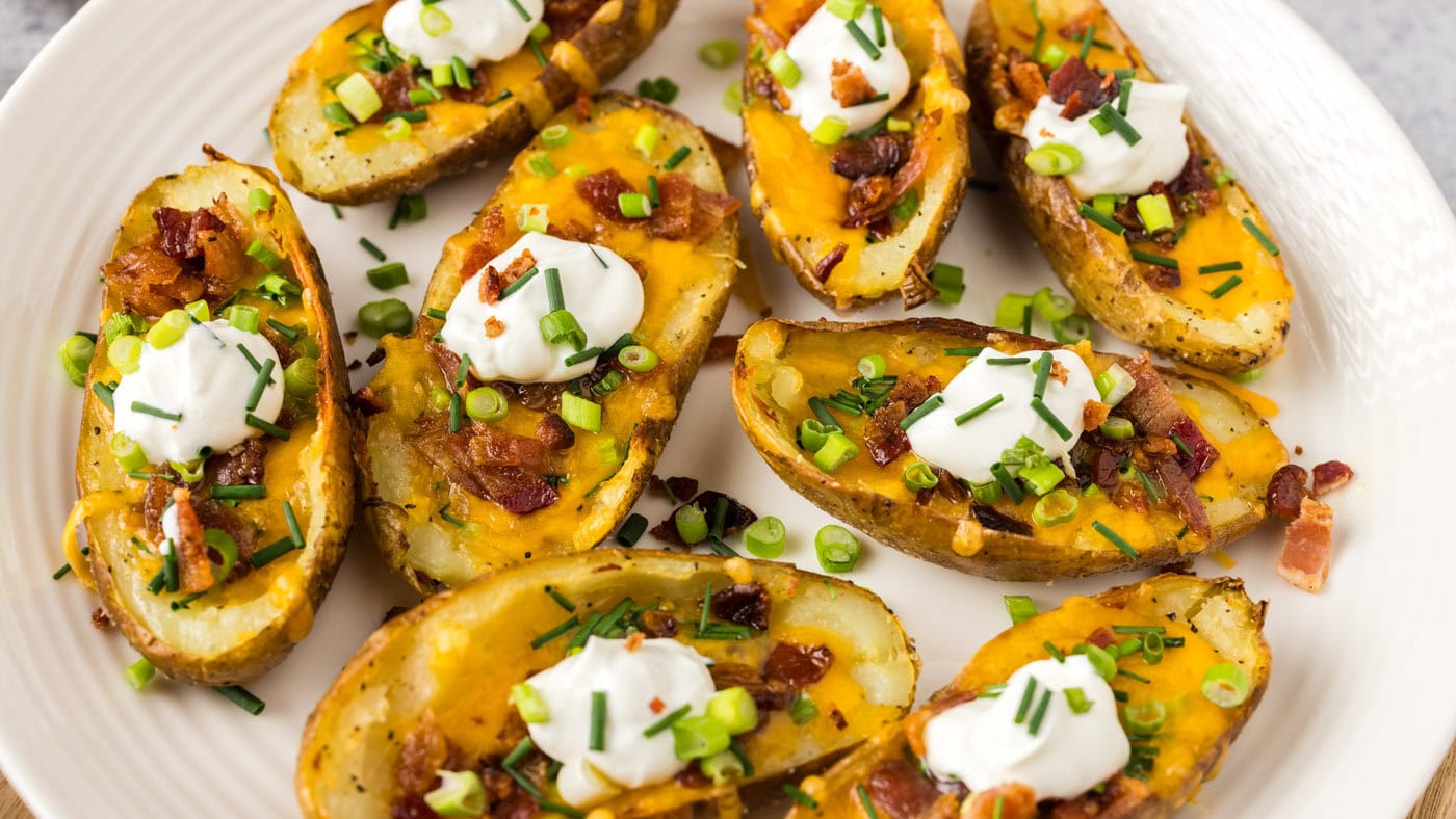 Potato Skins - Amanda's Cookin' - Apps & Finger Foods