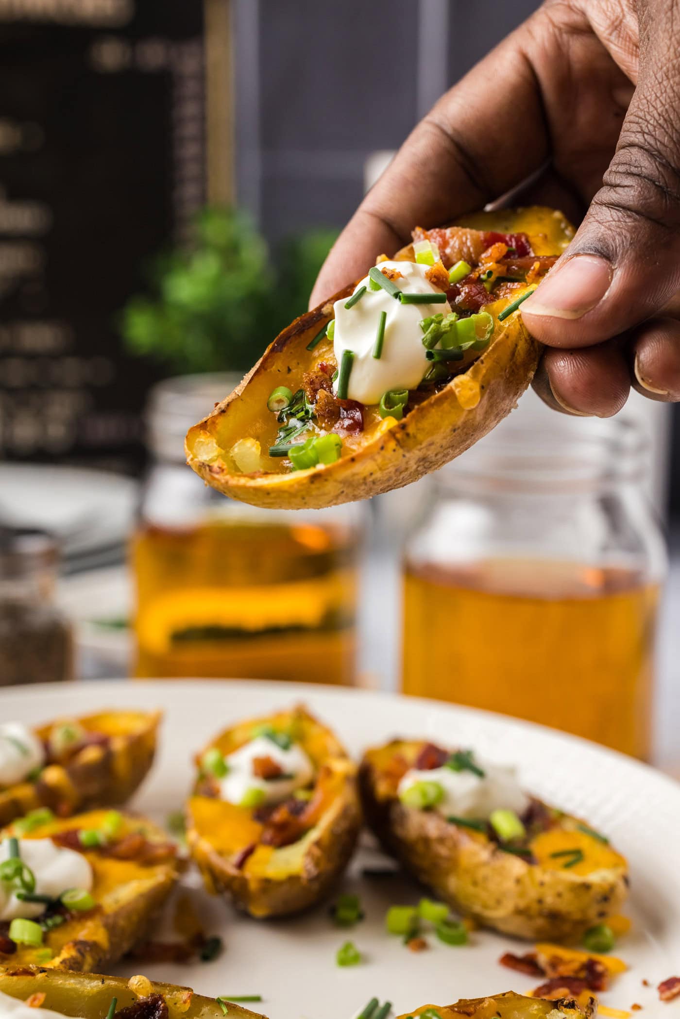 Potato Skins - Amanda's Cookin' - Apps & Finger Foods