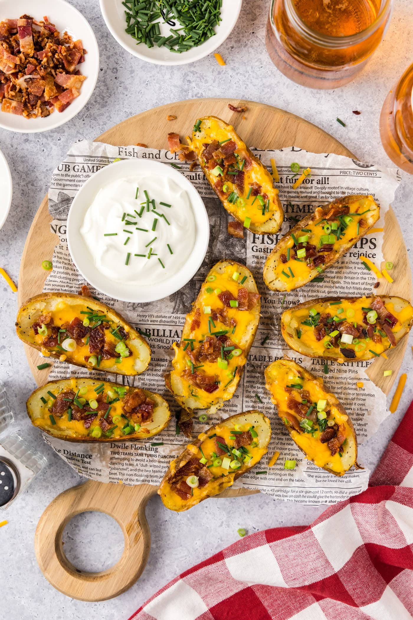Potato Skins - Amanda's Cookin' - Apps & Finger Foods