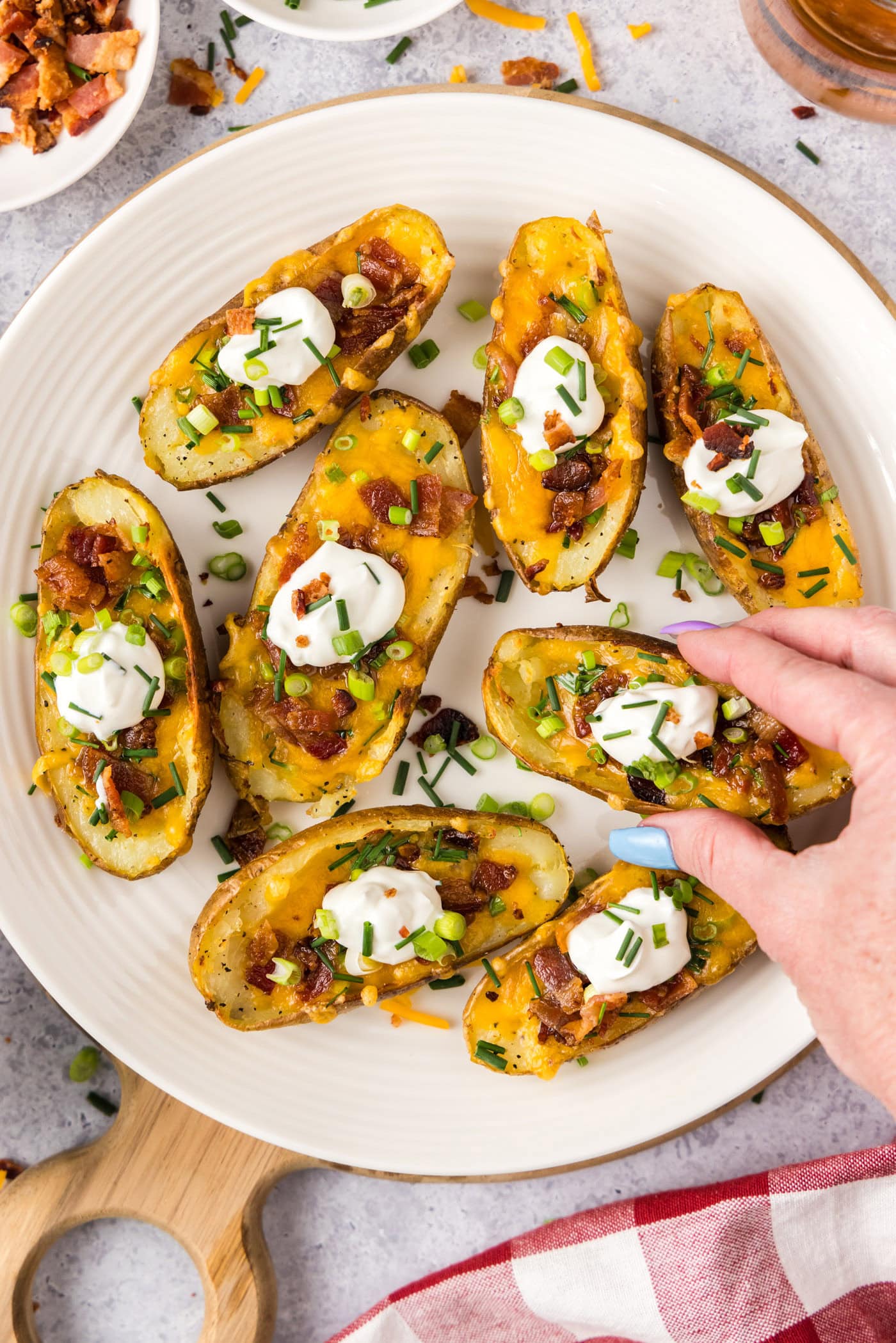 Potato Skins - Amanda's Cookin' - Apps & Finger Foods