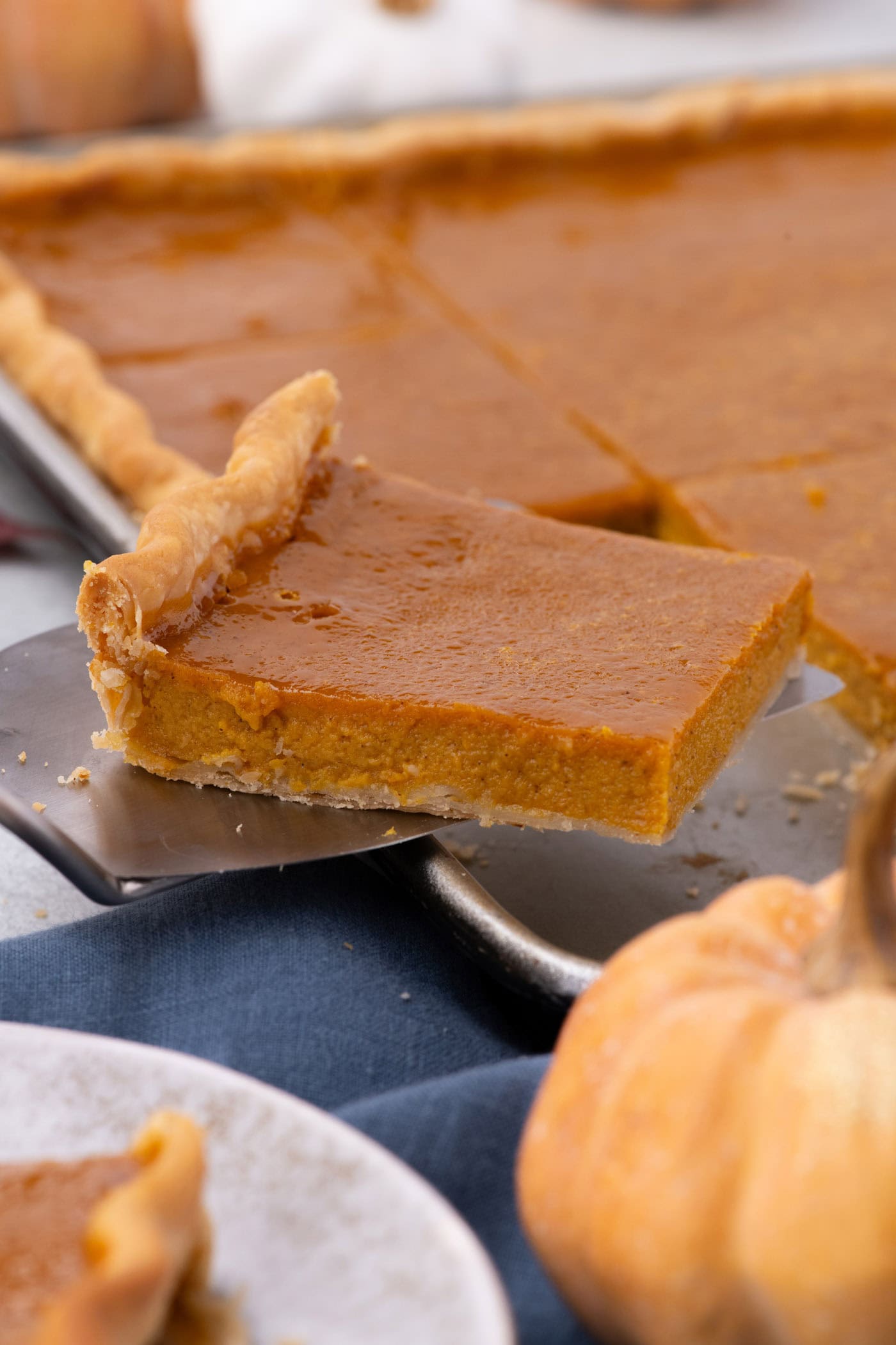 Pumpkin Slab Pie - Amanda's Cookin' - Pies & Tarts
