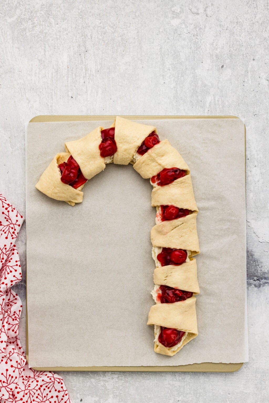 Candy Cane Danish - Amanda's Cookin' - Christmas