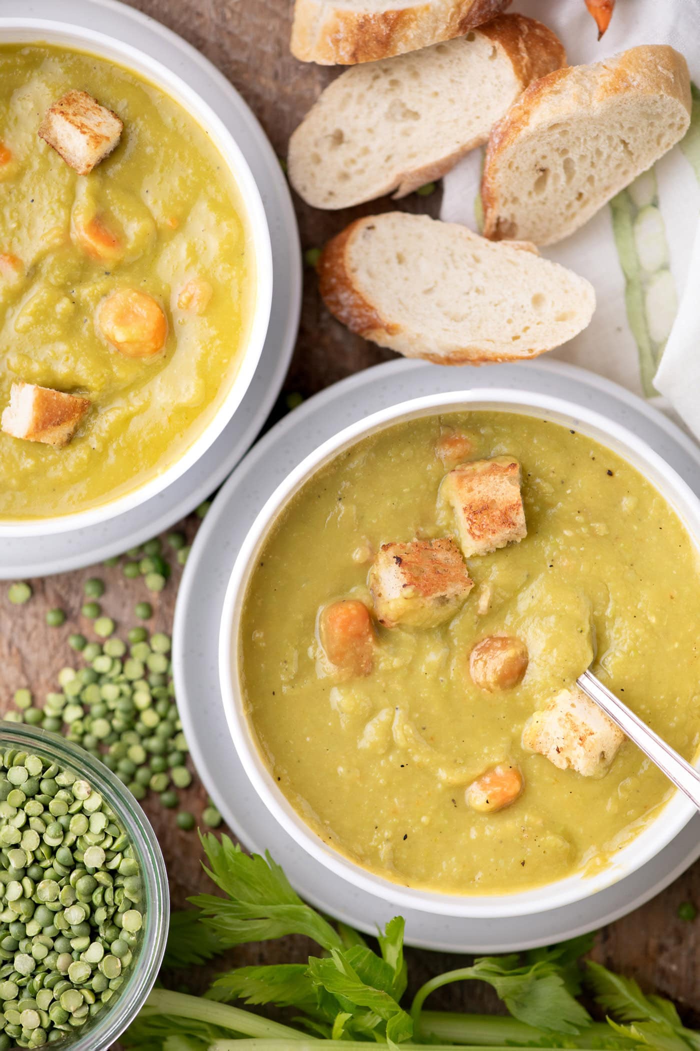 Instant Pot Split Pea Soup - Amanda's Cookin' - Instant Pot